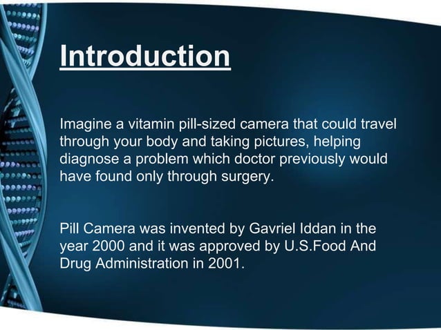 Pill camera | PPT