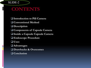Pill camera ppt | PPTX