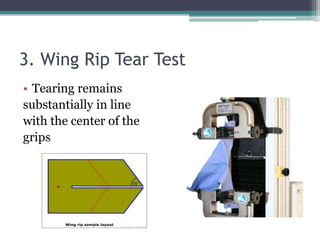 Pilling - tear strength - abration tests | PPT