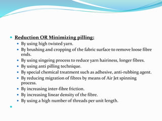 Pilling on fabric surfaces | PPT