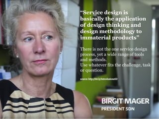 Service Design in a nutshell | PDF