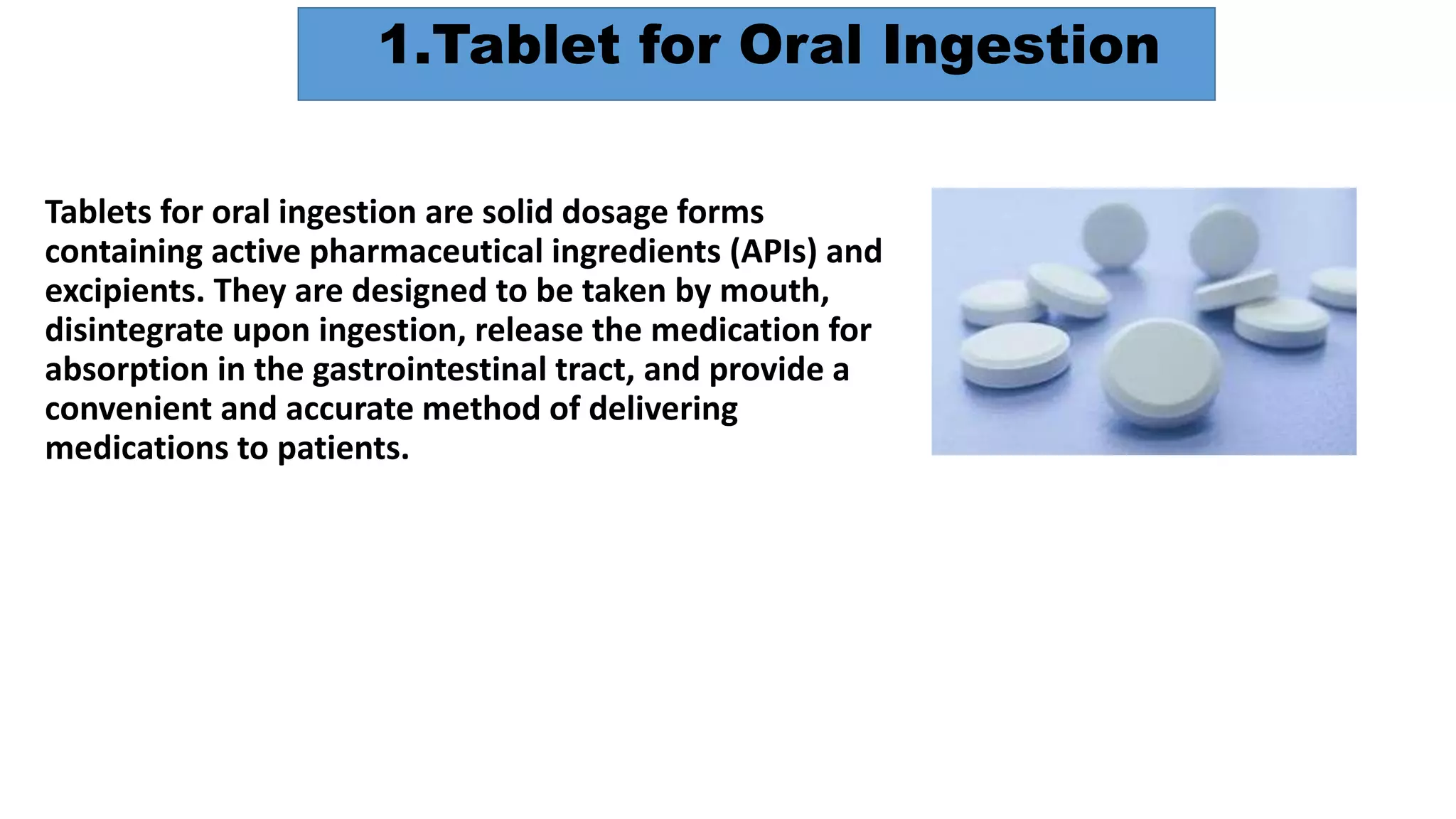 PillPower The Art and Science of Pharmaceutical Tablets. pptx. | PPTX