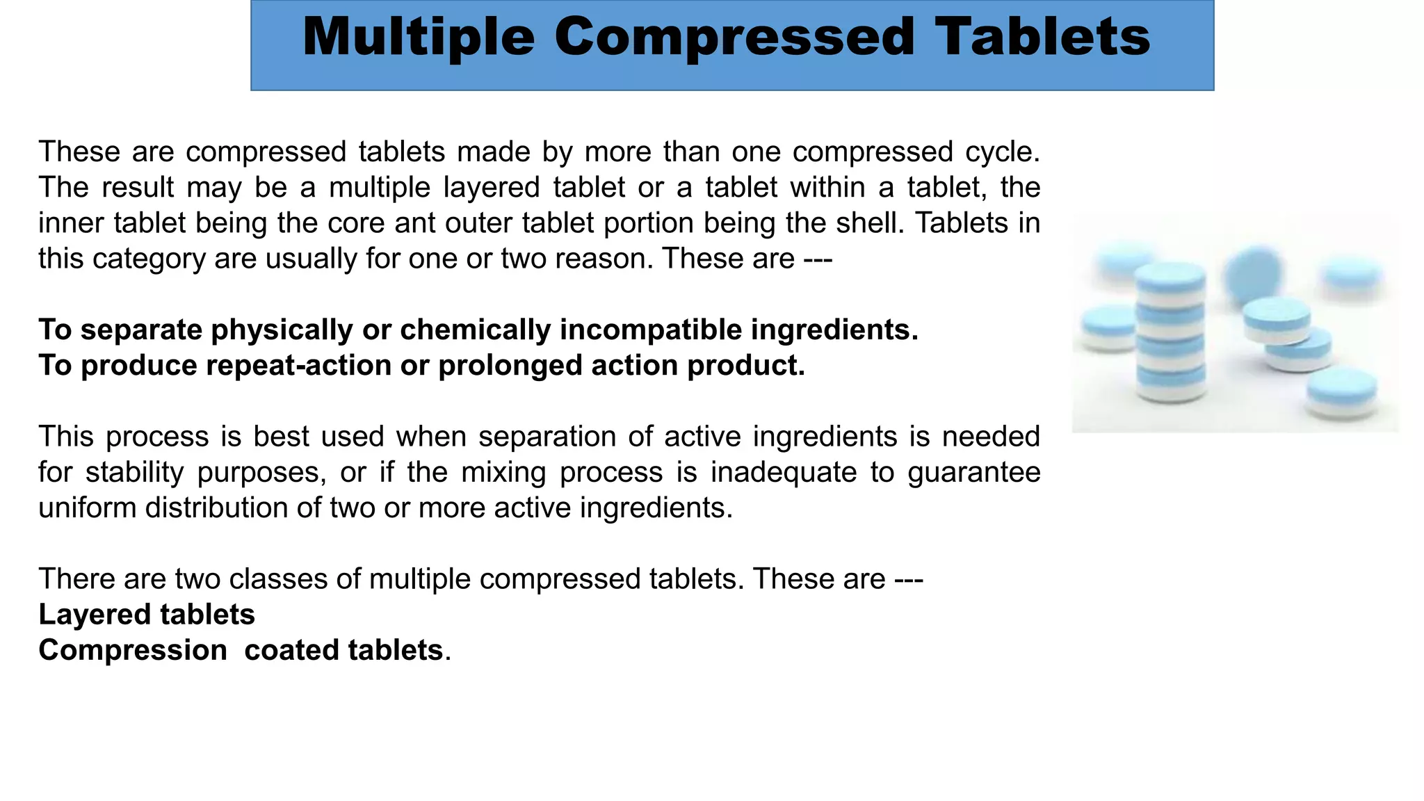 PillPower The Art and Science of Pharmaceutical Tablets. pptx. | PPTX