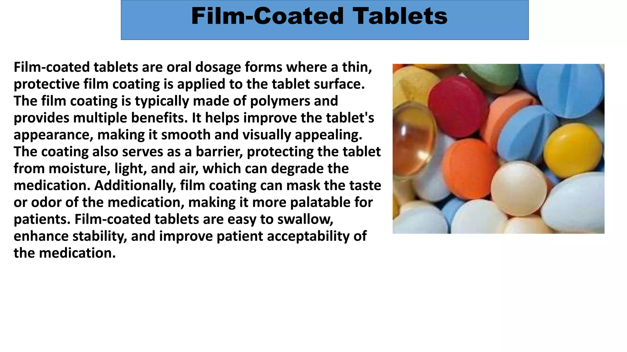 PillPower The Art and Science of Pharmaceutical Tablets. pptx. | PPTX ...
