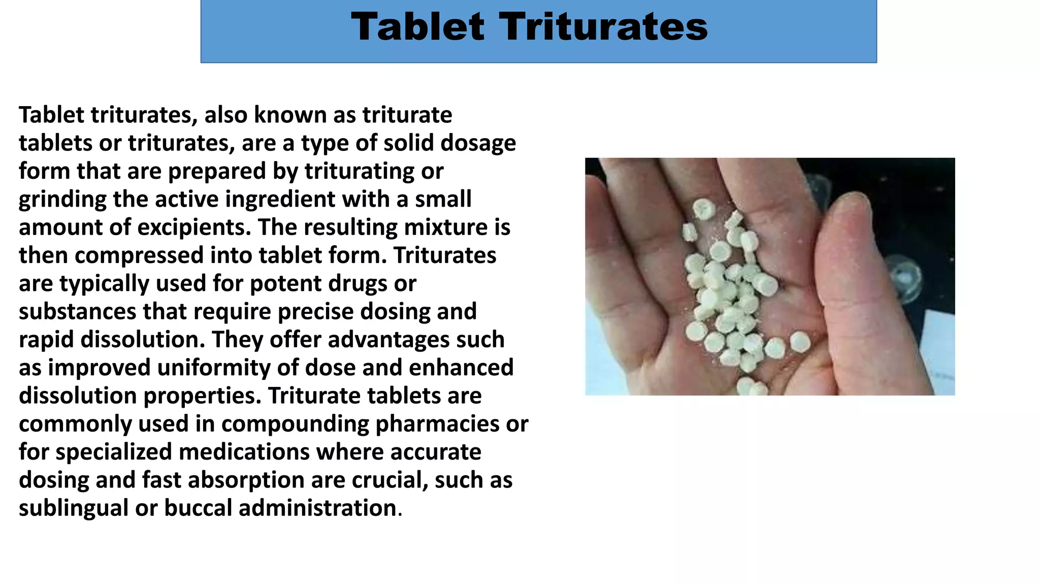 PillPower The Art and Science of Pharmaceutical Tablets. pptx. | PPTX