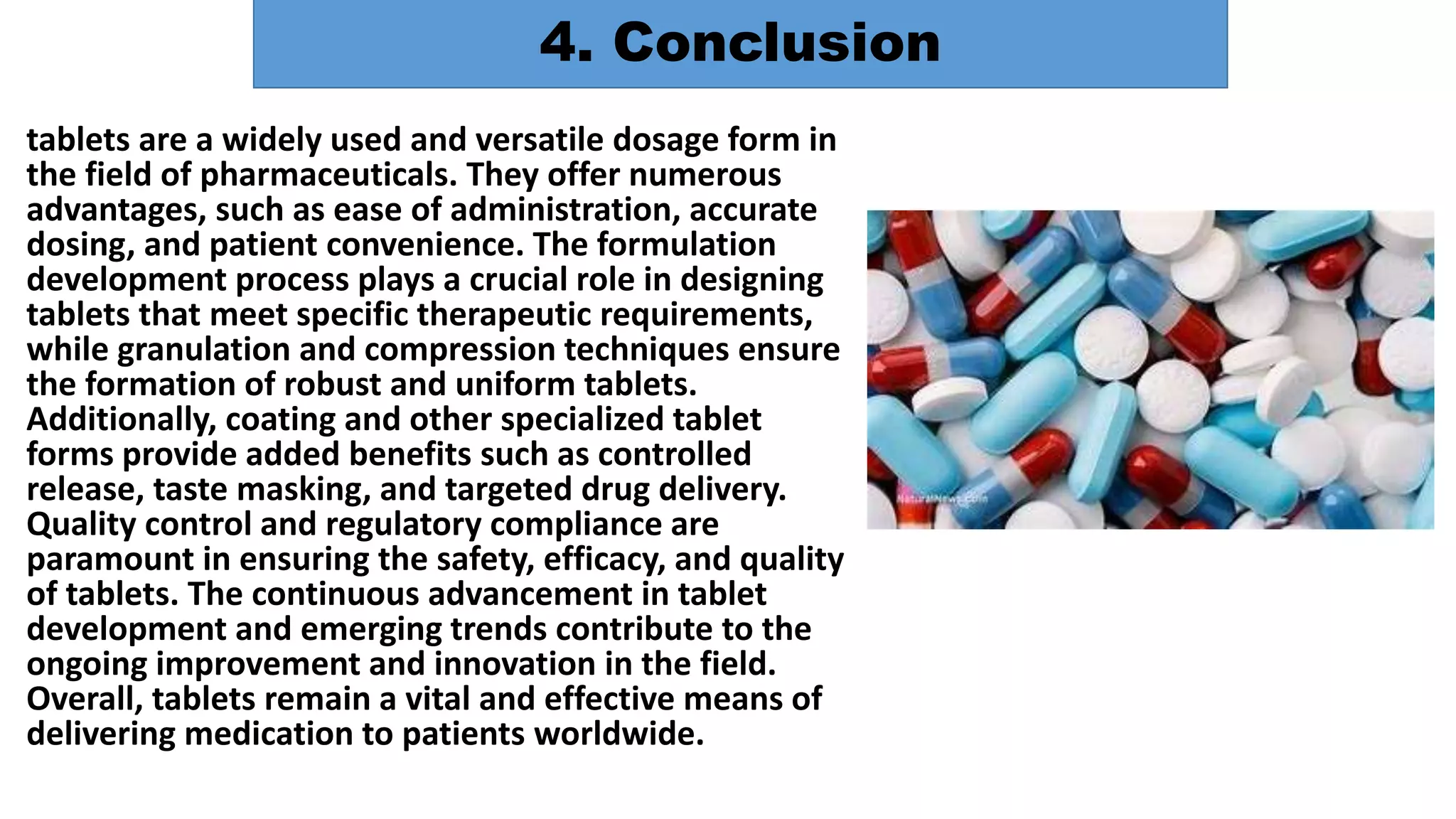 PillPower The Art and Science of Pharmaceutical Tablets. pptx. | PPTX