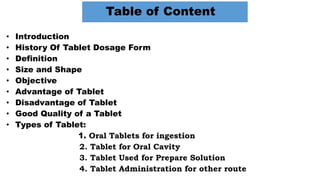 PillPower The Art and Science of Pharmaceutical Tablets. pptx. | PPTX