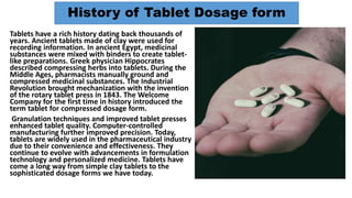 PillPower The Art and Science of Pharmaceutical Tablets. pptx. | PPTX