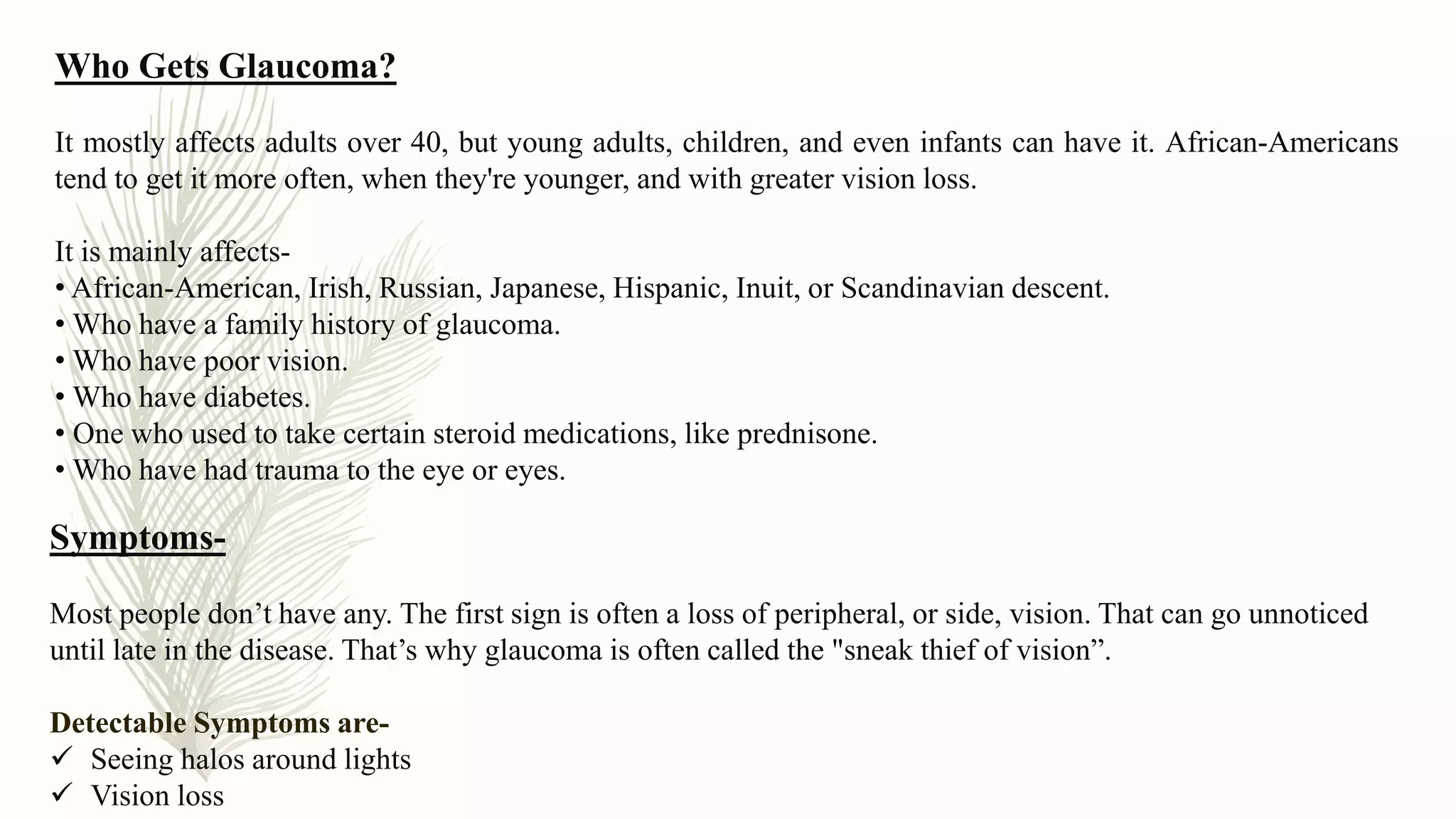 Pilocarpine use in glaucoma | PPTX