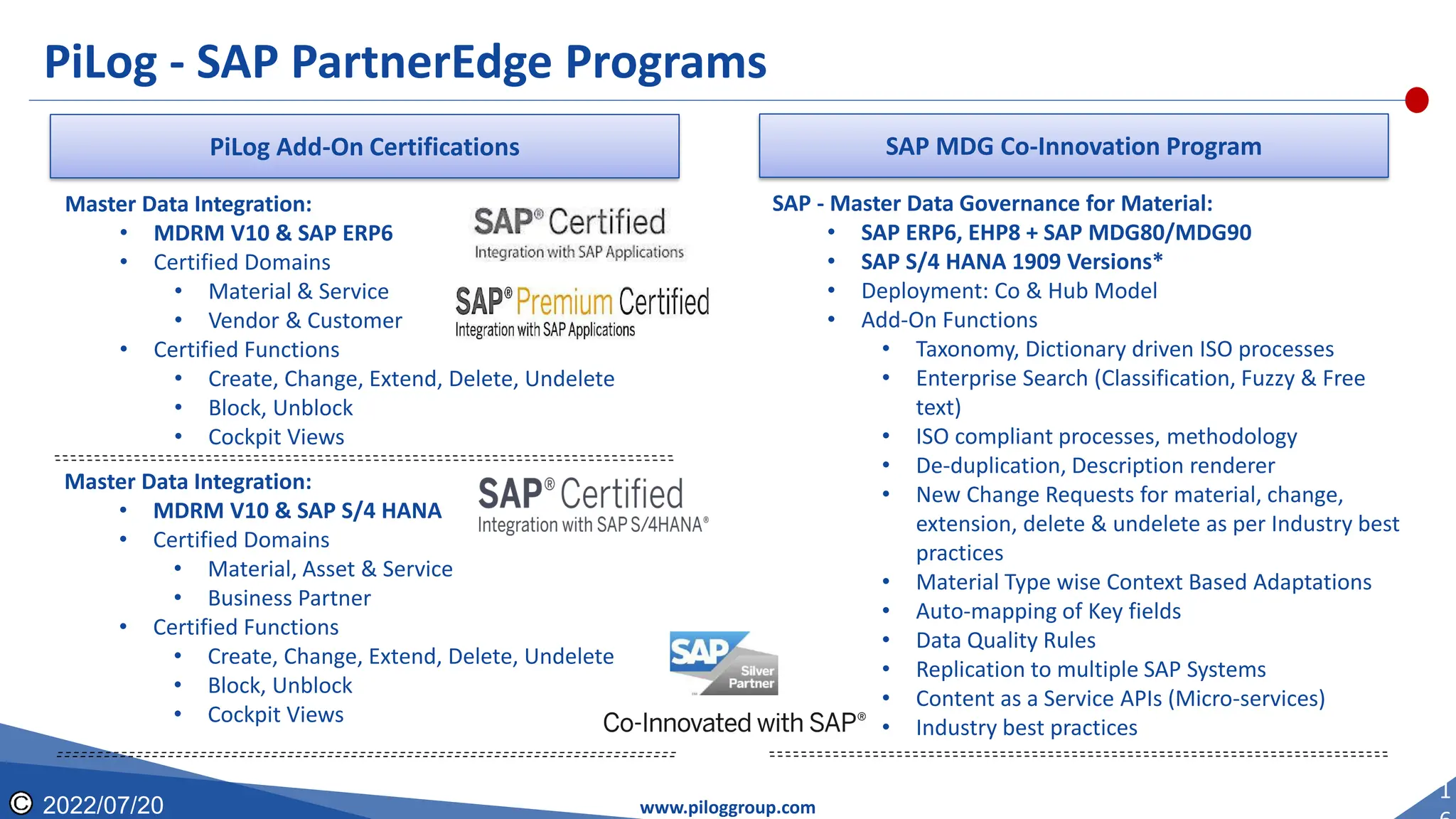 PiLog: Digital Transformation & Data Mastery | PDF