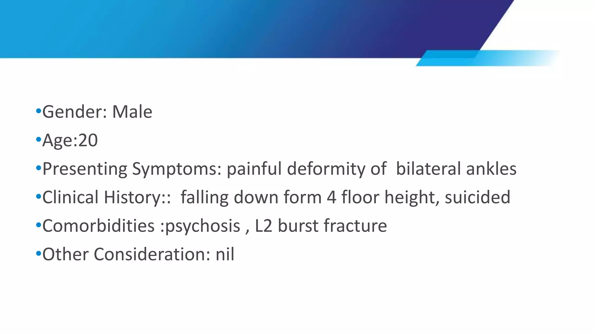 Ankle Fracture :Pilon Map Column Concept | PPT