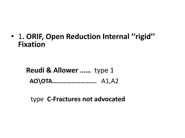 Pilon fracture | PPTX | Death, Injury, or Military Conflict | Sensitive ...