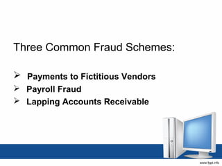 Fraud Detection Techniques | PPT