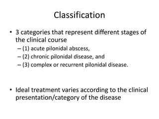 Pilonidal Disease | PPTX