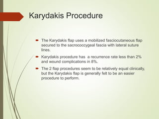 Pilonidal Disease Management Approach | PPTX