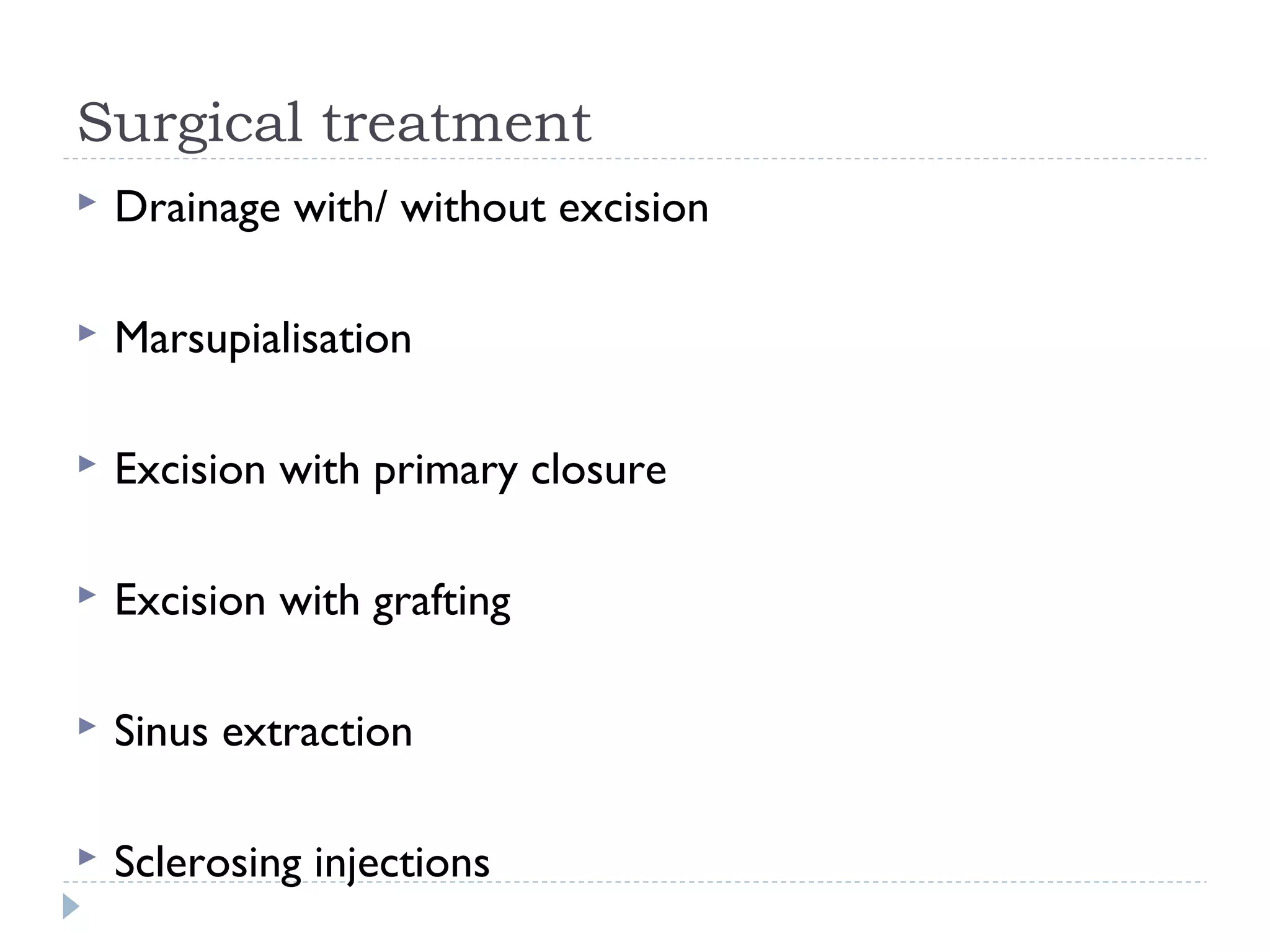 Pilonidal sinus | PPT