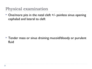 Pilonidal sinus | PPT