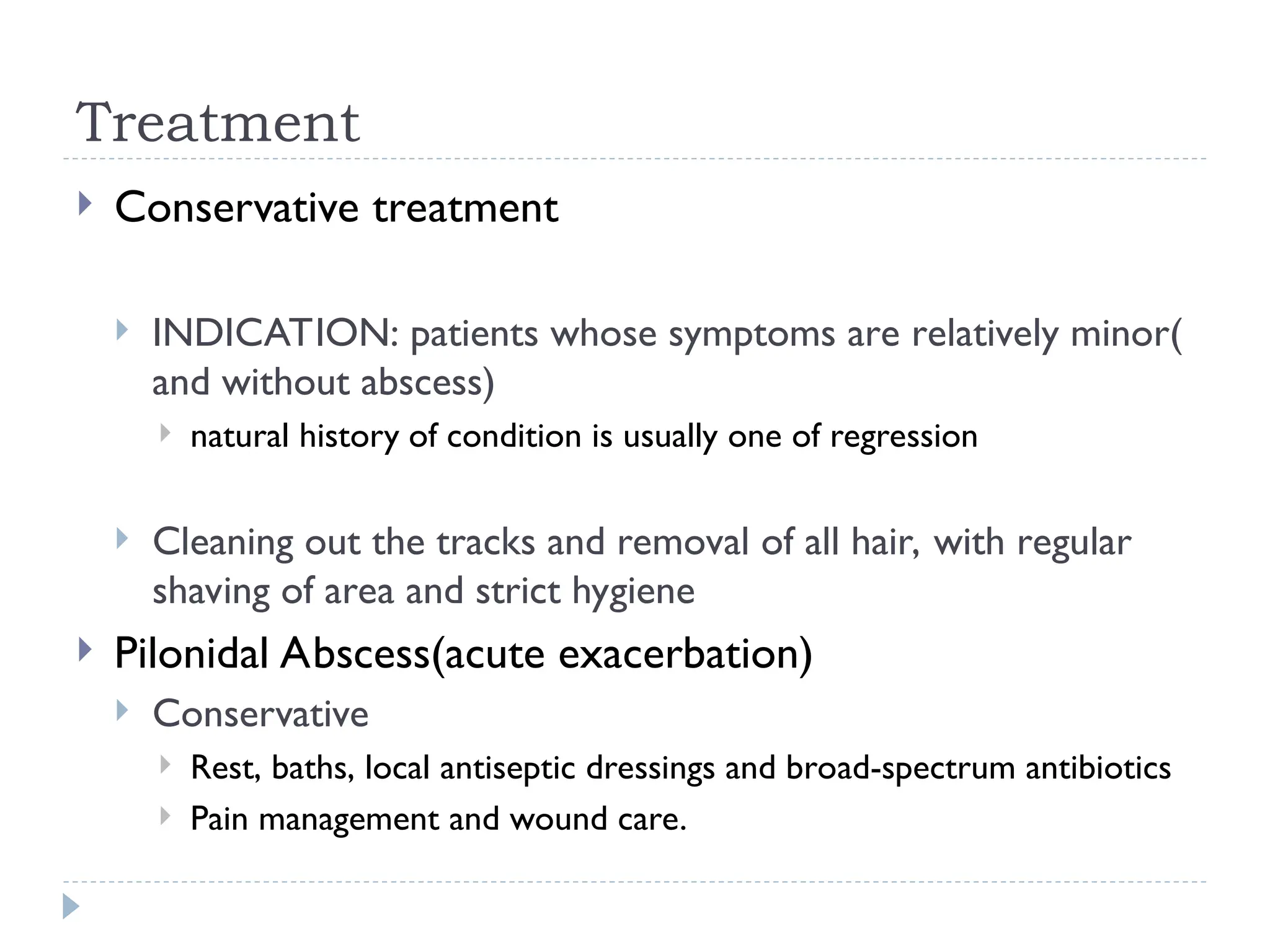Pilonidal Sinus Definition types history examination treatment | PPT