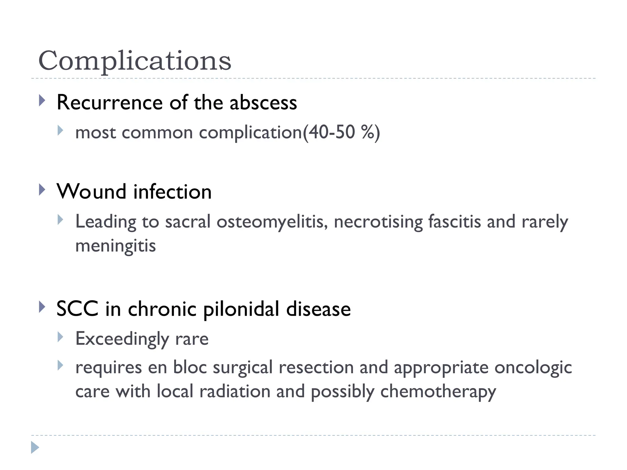 Pilonidal Sinus Definition types history examination treatment | PPT