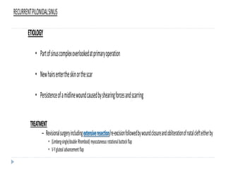 Pilonidal Sinus Definition types history examination treatment | PPT