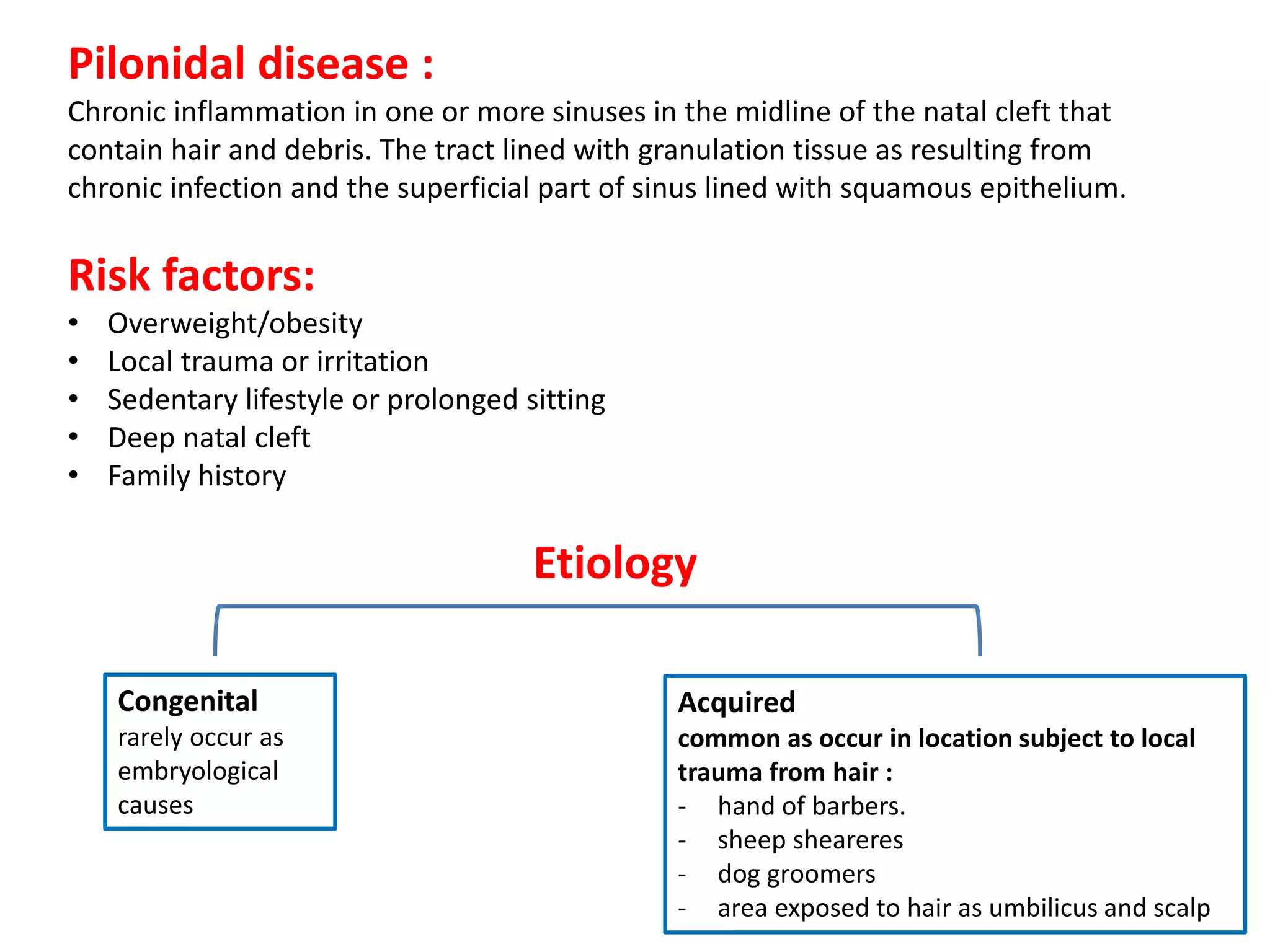 Pilonidal sinus | PPTX