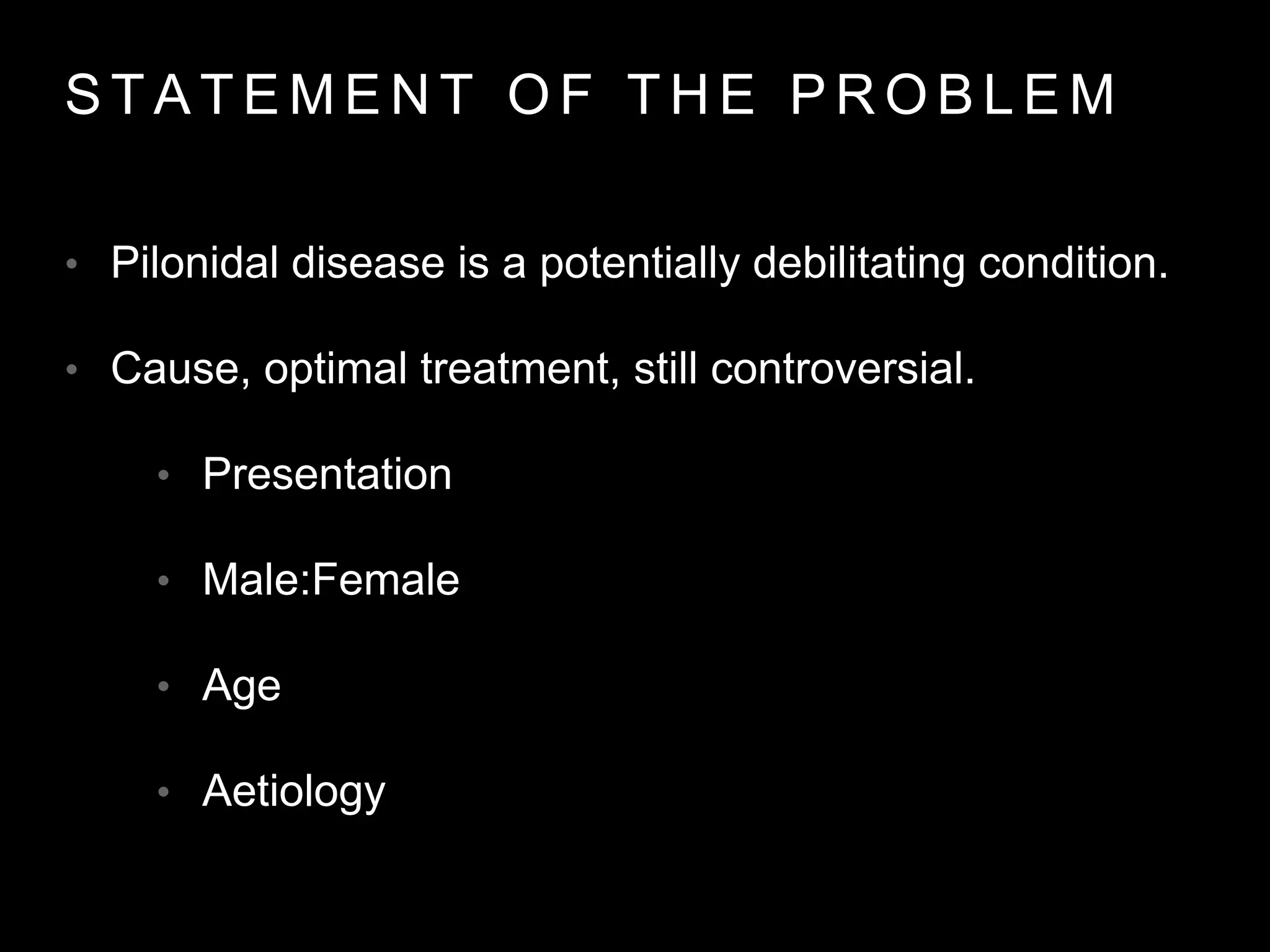 Pilonidal sinus defect closure, reconstruction methods | PPTX