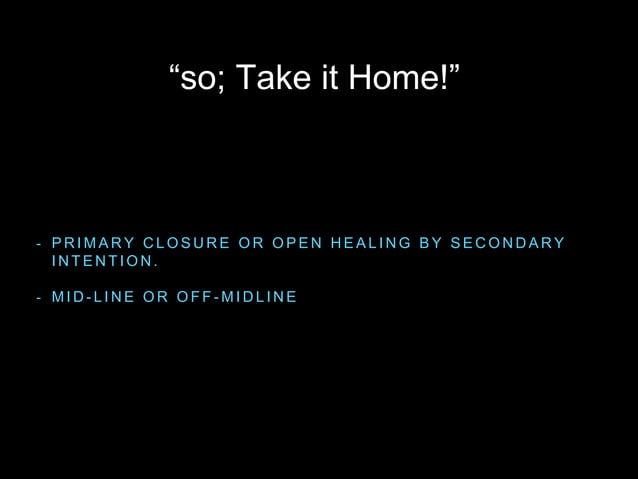 Pilonidal sinus defect closure, reconstruction methods | PPT