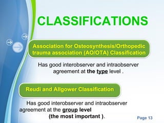 pilon fractures or " plafond " | PPT