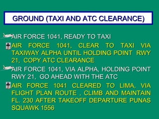 Pilot atc communications | PPT