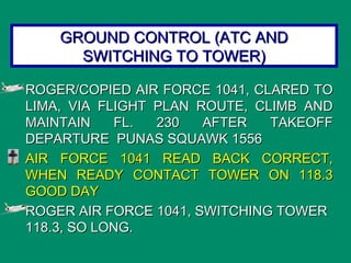 Pilot atc communications | PPT