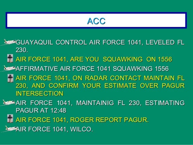 Pilot Atc Communications