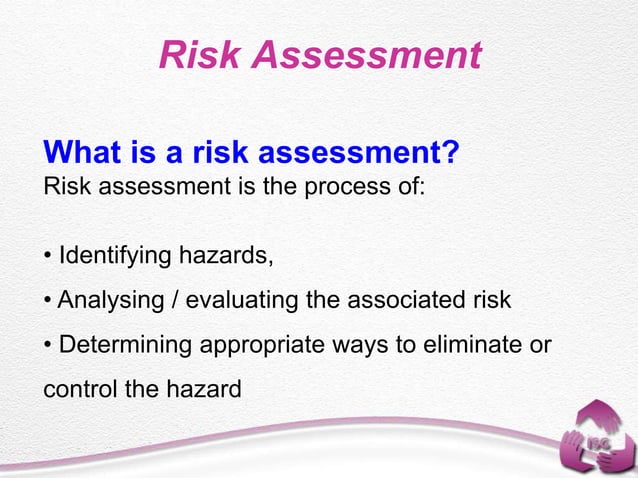 pilot-Risk_Assessment_at_Workplace.ppt | Medical Tests | Medical Health