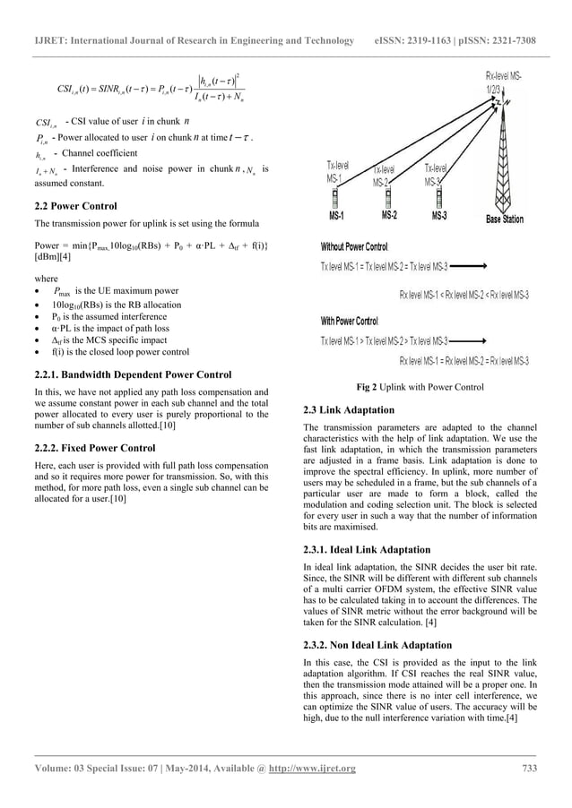 Pilot aided scheduling for uplink ofdma | PDF
