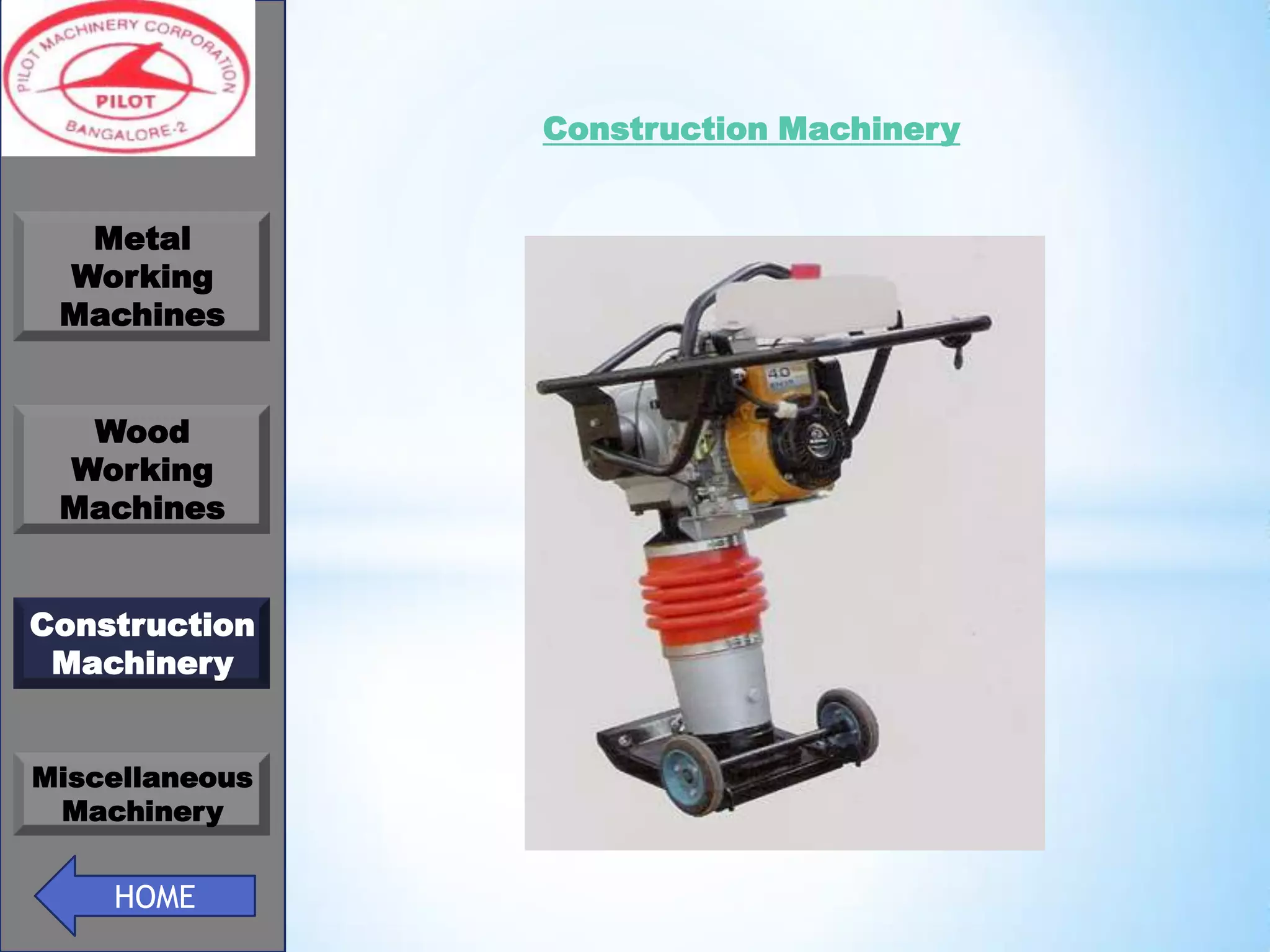 Pilot Machinery Corporation | PPTX