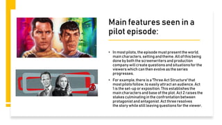 Features of a pilot episode analysis and descriptions | PPT