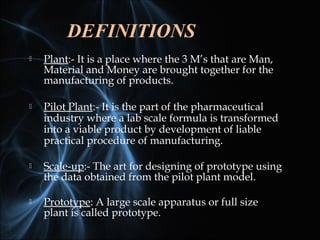 Pilot final 1 | PPT | Manufacturing Industry | Industries