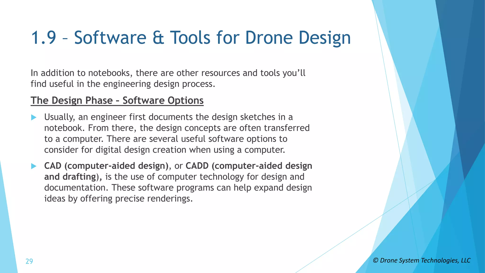 Piloting Drones Overview | PPTX