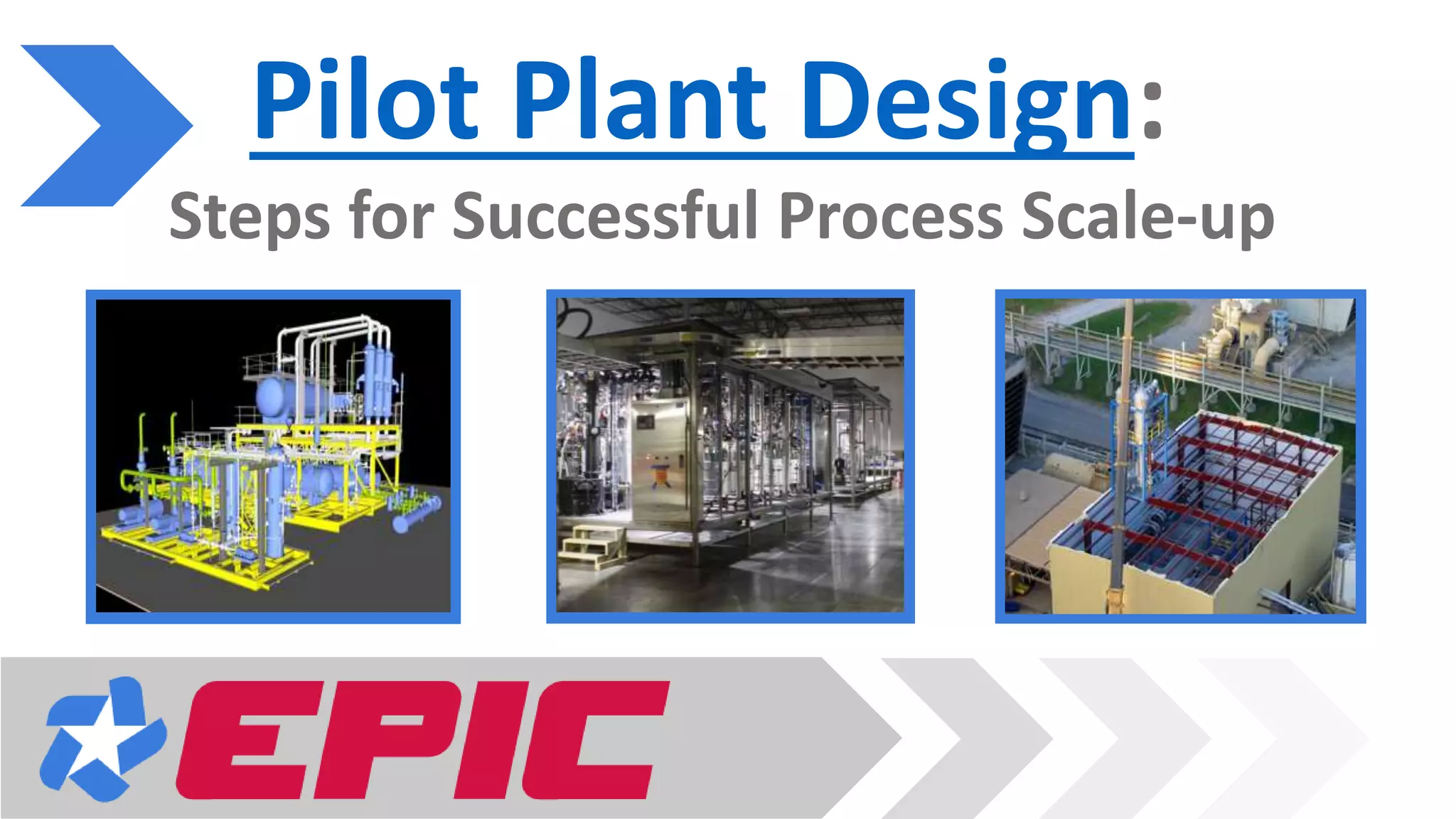 Pilot plant design | PPTX