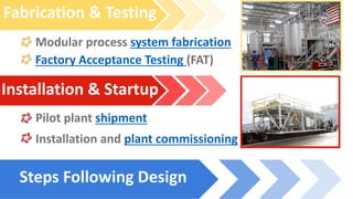 Pilot plant design | PPTX