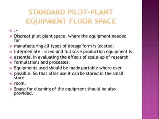 Pilot plant part1 | PPTX