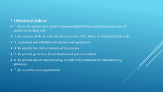 PILOT PLANT SCALE-UP TECHNIQUES ppt.pptx