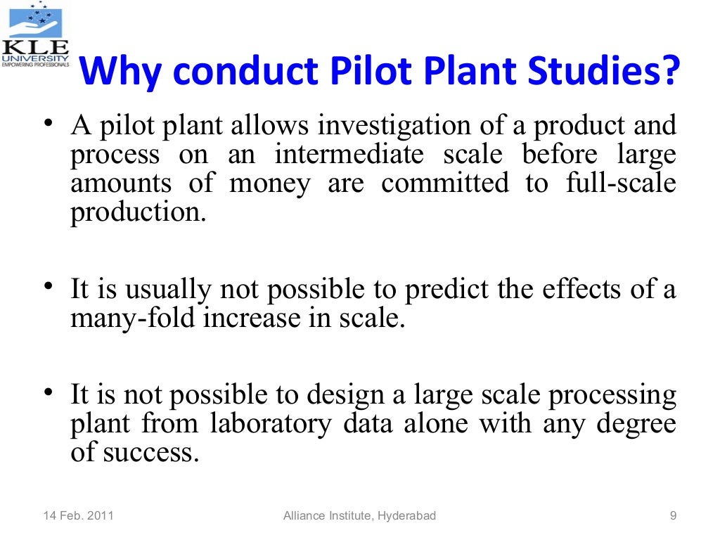 Pilot plant scale up techniques used in pharmaceutical manufacturing