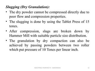 Pilot Plant Scale Up Considerations for Solids | PPTX