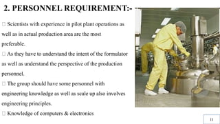 Pilot plant scale up techniques | PPTX