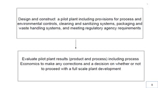 Pilot plant scale up techniques | PPTX