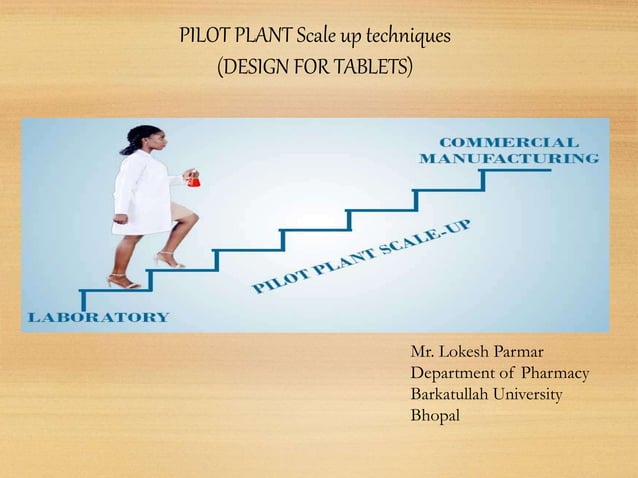 pilot plant scaleup techniques.pptx