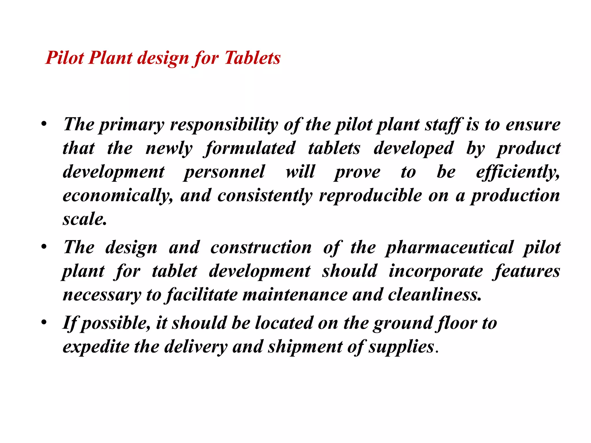 Pilot plant scale up techniques (1) | PPTX