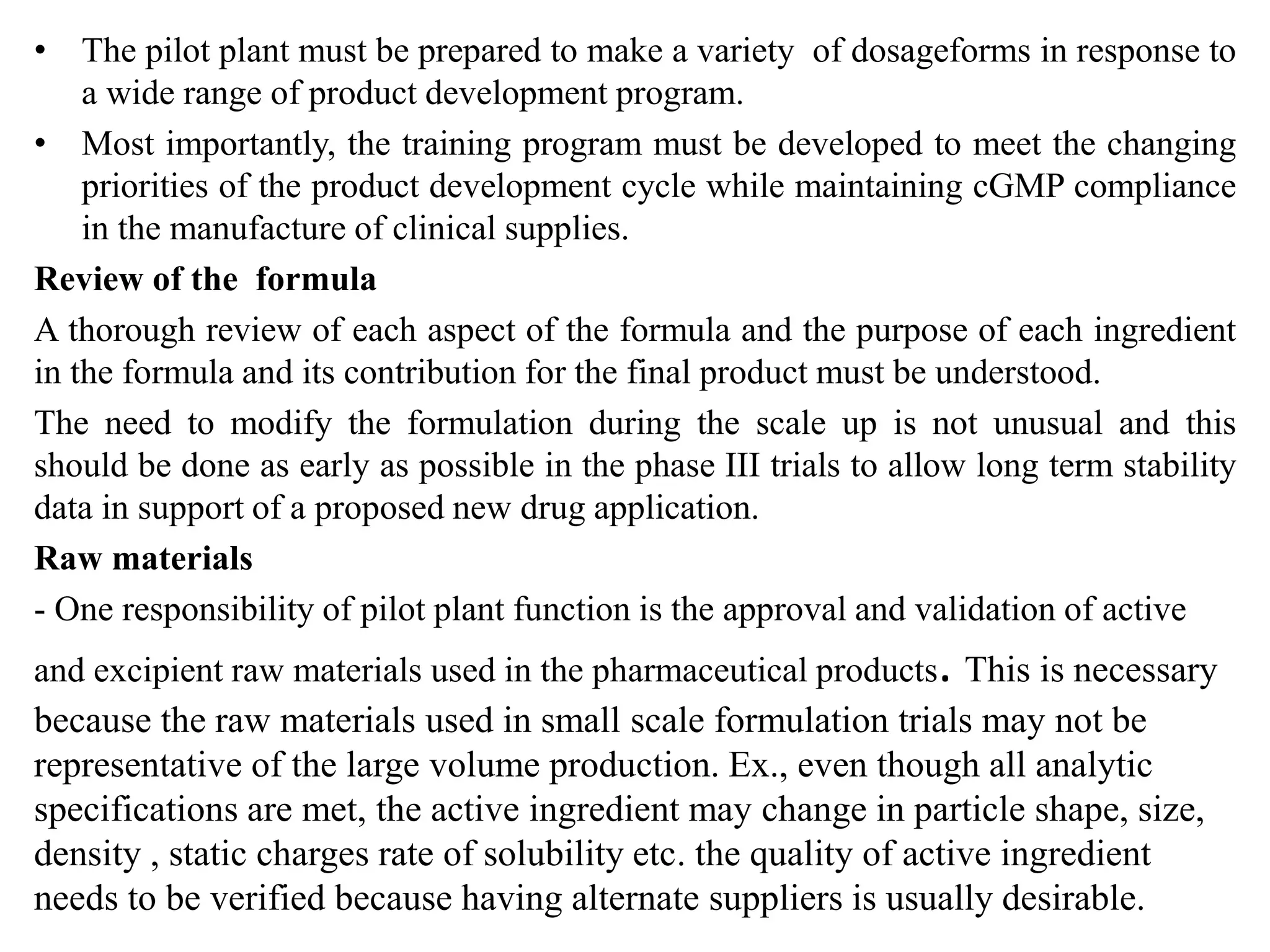 Pilot plant scale up techniques (1) | PPTX
