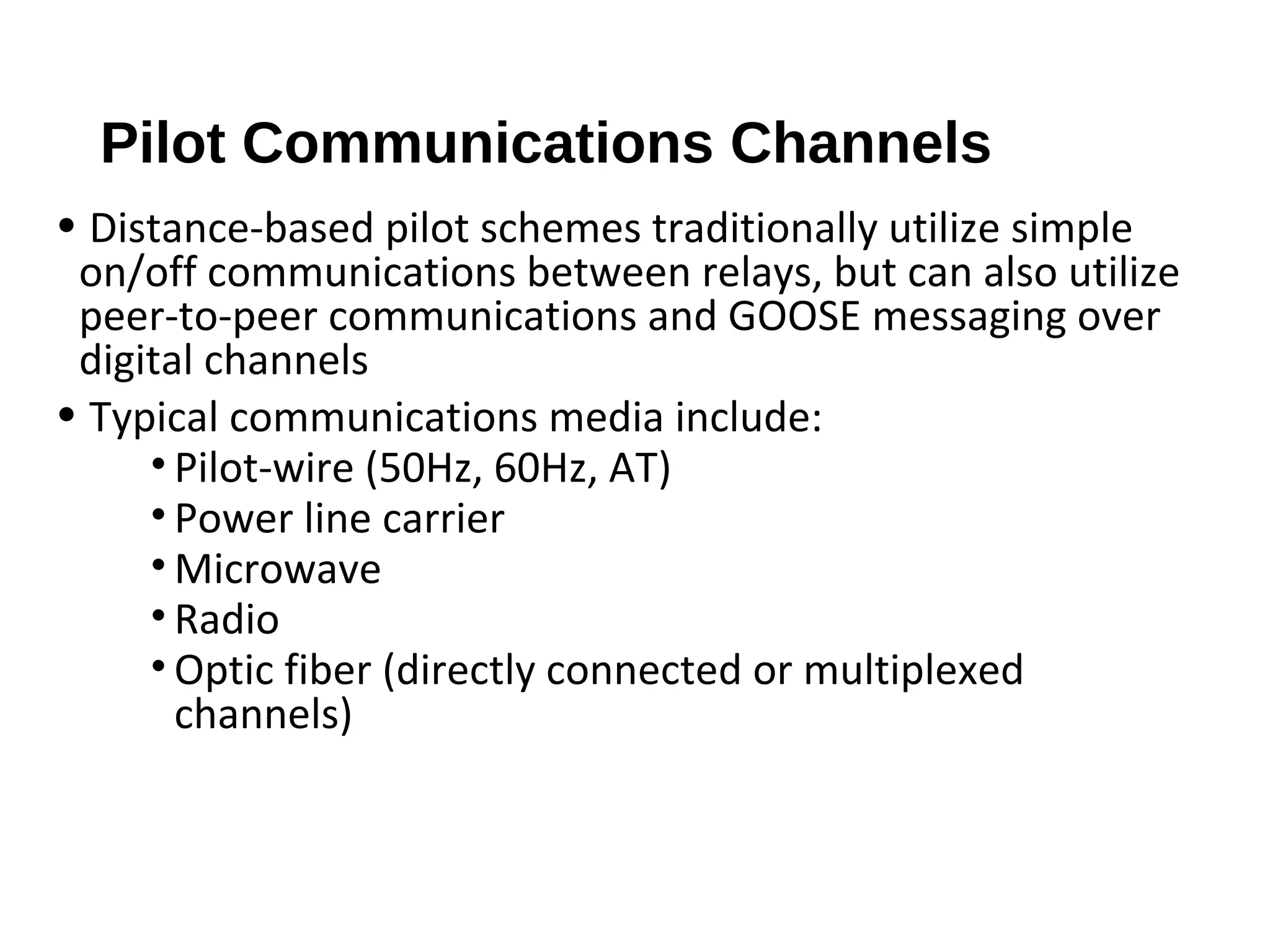 Pilot protection | PPT