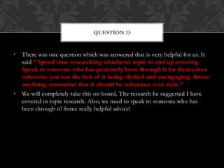 Pilot questionnaire | PPTX